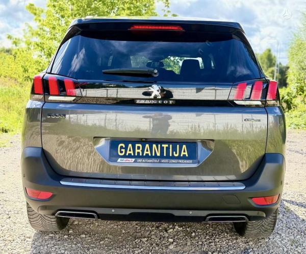 Zaļš Peugeot 5008 2018 Šauļi, ar dzinēja tilpumu 2.00 L un nobraukumu 281 tūkst. km par 15499 €, foto 6 vietnē AUTOMOTO.COM.LV