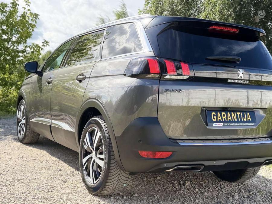 Zaļš Peugeot 5008 2018 Šauļi, ar dzinēja tilpumu 2.00 L un nobraukumu 281 tūkst. km par 15499 €, foto 8 vietnē AUTOMOTO.COM.LV