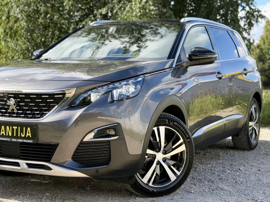 Zaļš Peugeot 5008 2018 Šauļi, ar dzinēja tilpumu 2.00 L un nobraukumu 281 tūkst. km par 15499 €, foto 17 vietnē AUTOMOTO.COM.LV