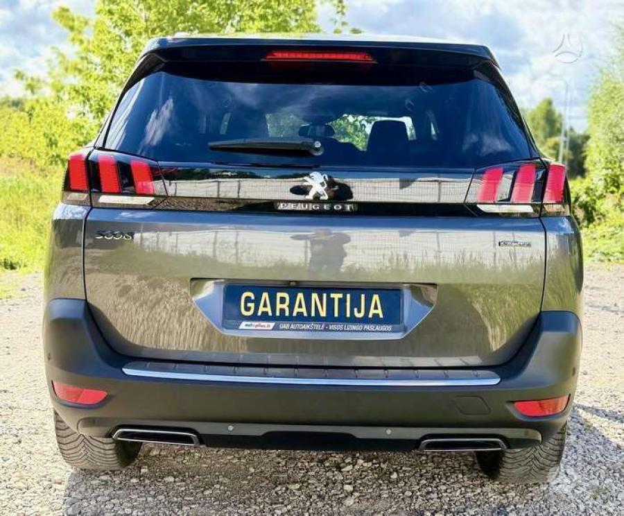 Zaļš Peugeot 5008 2018 Šauļi, ar dzinēja tilpumu 2.00 L un nobraukumu 281 tūkst. km par 15499 €, foto 7 vietnē AUTOMOTO.COM.LV