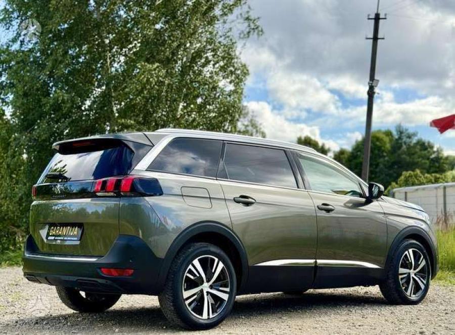 Зеленый Пежо 5008 2018 в Шяуляй, объемом двигателя 1.50 л и пробегом 195 тыс. км за 14400 €, фото 5 на AUTOMOTO.COM.LV