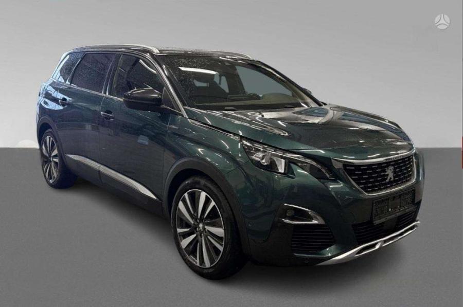 Zaļš Peugeot 5008 2018 Jurbarkas, ar dzinēja tilpumu 1.50 L un nobraukumu 215 tūkst. km par 11000 €, foto 1 vietnē AUTOMOTO.COM.LV
