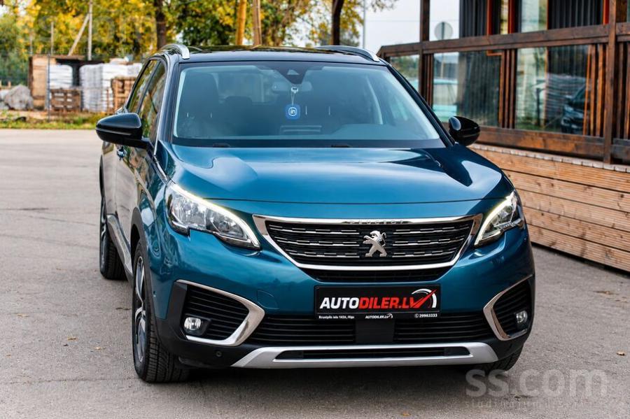 Zaļš Peugeot 5008 2018 Rīga, ar dzinēja tilpumu 1.20 L un nobraukumu 0 tūkst. km par 12400 €, foto 3 vietnē AUTOMOTO.COM.LV