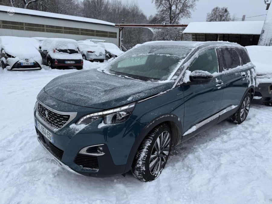 Zaļš Peugeot 5008 2019 Kauņa, ar dzinēja tilpumu 2.00 L un nobraukumu 334 tūkst. km par 13600 €, foto 1 vietnē AUTOMOTO.COM.LV