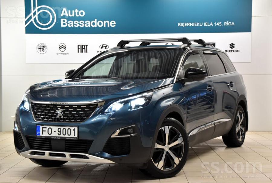 Zaļš Peugeot 5008 2019 Rīga, ar dzinēja tilpumu 1.60 L un nobraukumu 71 tūkst. km par 19990 €, foto 1 vietnē AUTOMOTO.COM.LV