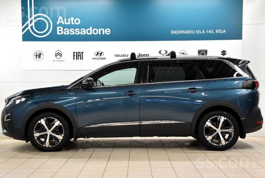 Zaļš Peugeot 5008 2019 Rīga, ar dzinēja tilpumu 1.60 L un nobraukumu 71 tūkst. km par 19990 €, foto 4 vietnē AUTOMOTO.COM.LV