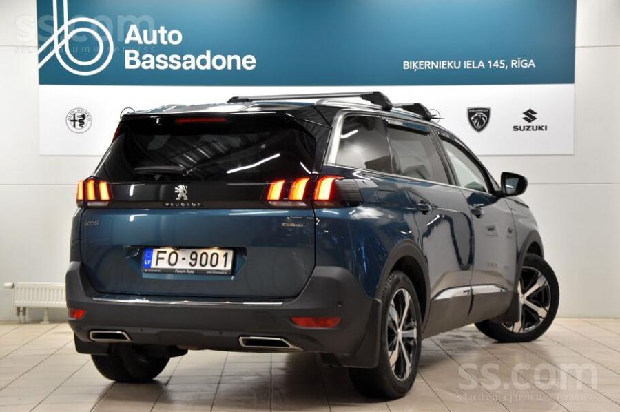Zaļš Peugeot 5008 2019 Rīga, ar dzinēja tilpumu 1.60 L un nobraukumu 71 tūkst. km par 19990 €, foto 6 vietnē AUTOMOTO.COM.LV