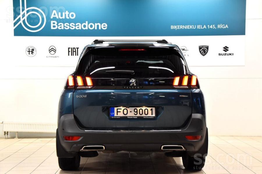Zaļš Peugeot 5008 2019 Rīga, ar dzinēja tilpumu 1.60 L un nobraukumu 71 tūkst. km par 19990 €, foto 7 vietnē AUTOMOTO.COM.LV
