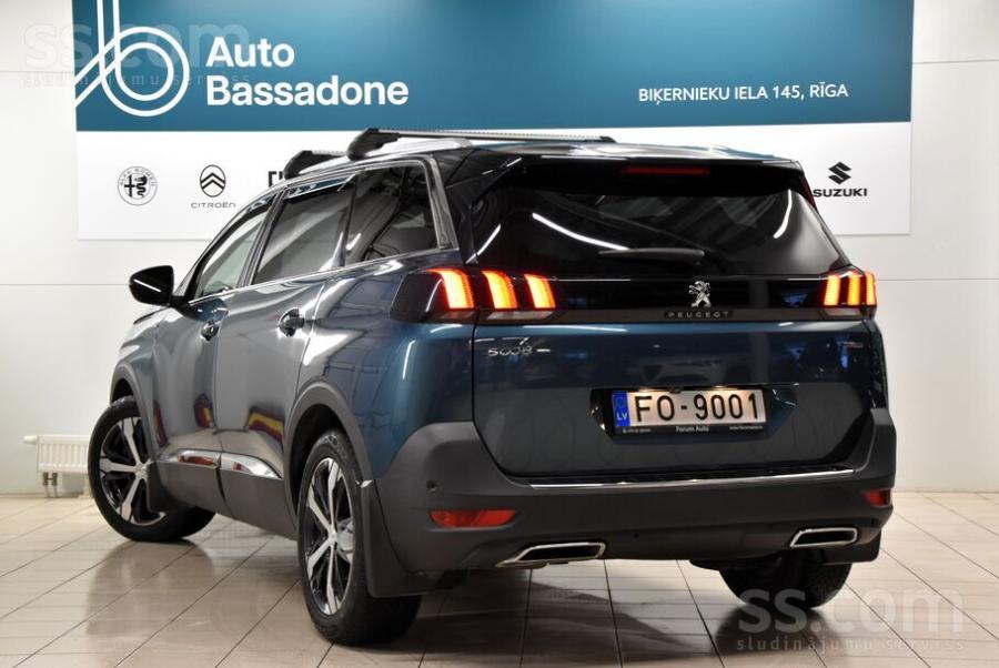 Zaļš Peugeot 5008 2019 Rīga, ar dzinēja tilpumu 1.60 L un nobraukumu 71 tūkst. km par 19990 €, foto 8 vietnē AUTOMOTO.COM.LV