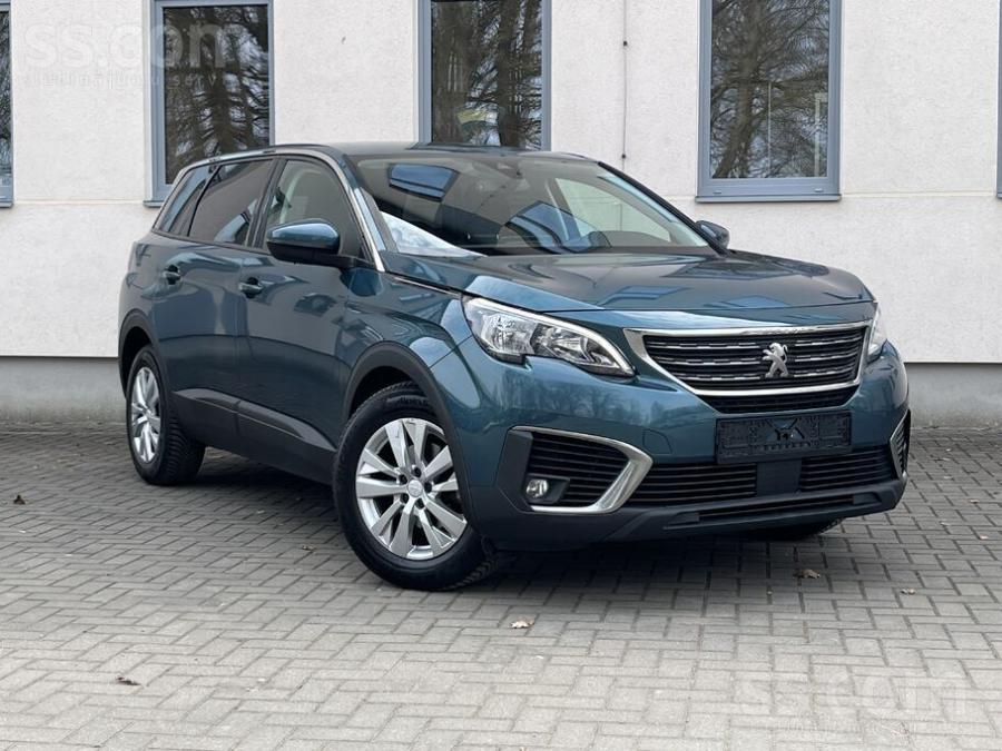 Green Peugeot 5008 2019 in Jelgava, with an engine capacity of 1.20 L and mileage of 179 thousand km for 11990 €, photo 5 on AUTOMOTO.COM.LV