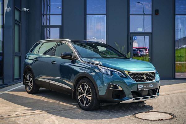 Zaļš Peugeot 5008 2019 Kauņa, ar dzinēja tilpumu 1.60 L un nobraukumu 54 tūkst. km par 19950 €, foto  vietnē AUTOMOTO.COM.LV