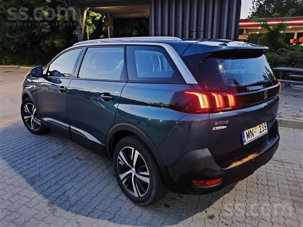 Zaļš Peugeot 5008 2020 Jelgava, ar dzinēja tilpumu 1.20 L un nobraukumu 88 tūkst. km par 13300 €, foto 3 vietnē AUTOMOTO.COM.LV