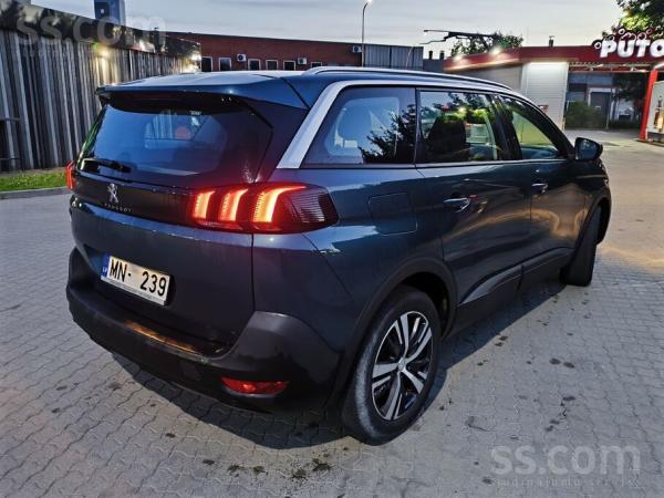 Zaļš Peugeot 5008 2020 Jelgava, ar dzinēja tilpumu 1.20 L un nobraukumu 88 tūkst. km par 13300 €, foto 4 vietnē AUTOMOTO.COM.LV