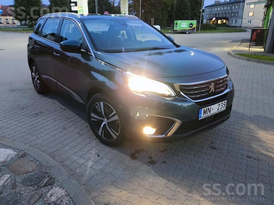 Zaļš Peugeot 5008 2020 Jelgava, ar dzinēja tilpumu 1.20 L un nobraukumu 88 tūkst. km par 13300 €, foto 5 vietnē AUTOMOTO.COM.LV