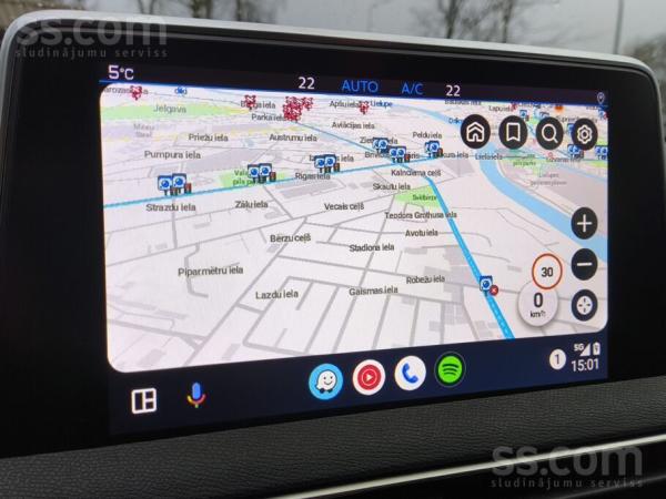 Zaļš Peugeot 5008 2020 Jelgava, ar dzinēja tilpumu 1.20 L un nobraukumu 88 tūkst. km par 13300 €, foto 10 vietnē AUTOMOTO.COM.LV