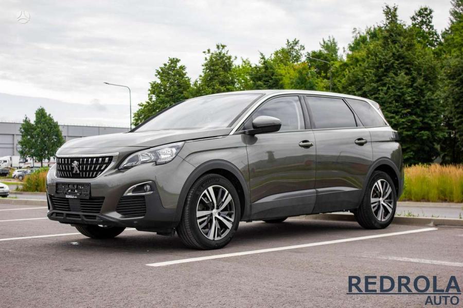 Zaļš Peugeot 5008 2020 Kauņa, ar dzinēja tilpumu 1.50 L un nobraukumu 118 tūkst. km par 14300 €, foto 1 vietnē AUTOMOTO.COM.LV