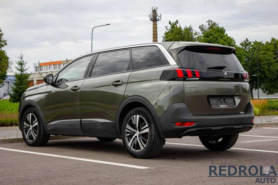Zaļš Peugeot 5008 2020 Kauņa, ar dzinēja tilpumu 1.50 L un nobraukumu 118 tūkst. km par 14300 €, foto 7 vietnē AUTOMOTO.COM.LV