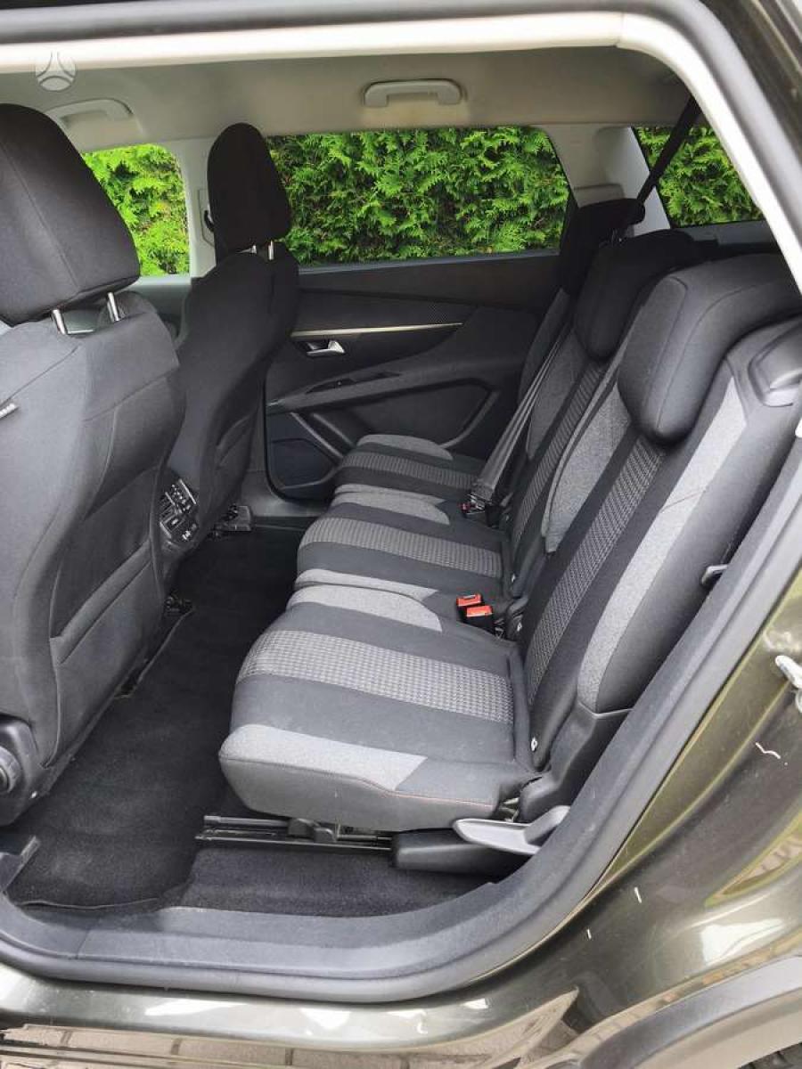 Green Peugeot 5008 2021 in Kalvarija, with an engine capacity of 1.20 L and mileage of 140 thousand km for 11798 €, photo 13 on AUTOMOTO.COM.LV