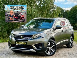 Green Peugeot 5008 2018 in Siauliai, with an engine capacity of 1.50 L and mileage of 195 thousand km for 14400 €, photo 3 on AUTOMOTO.COM.LV
