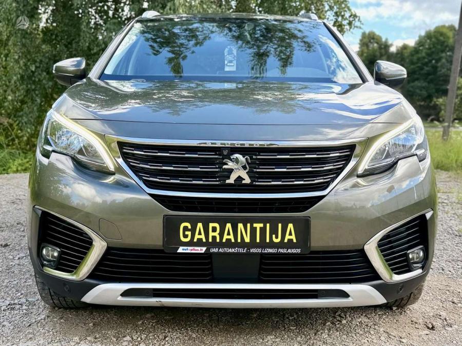Green Peugeot 5008 2018 in Siauliai, with an engine capacity of 1.50 L and mileage of 195 thousand km for 14400 €, photo 6 on AUTOMOTO.COM.LV
