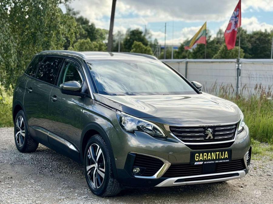 Green Peugeot 5008 2018 in Siauliai, with an engine capacity of 1.50 L and mileage of 195 thousand km for 14400 €, photo 20 on AUTOMOTO.COM.LV