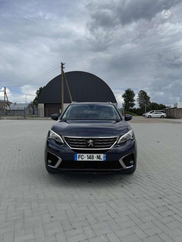 Green Peugeot 5008 2018 in Taurage, with an engine capacity of 1.56 L and mileage of 242 thousand km for 9200 €, photo 1 on AUTOMOTO.COM.LV