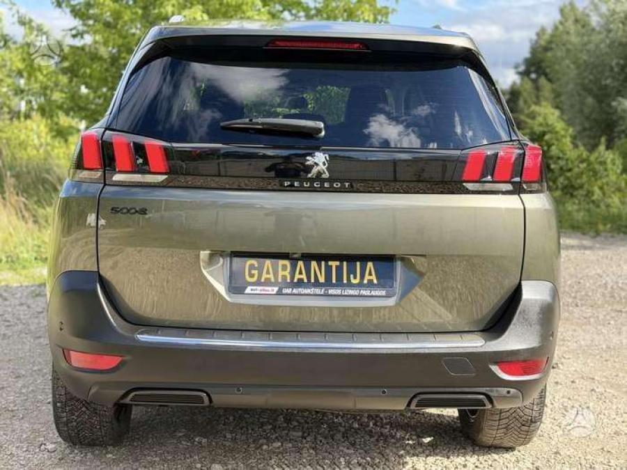 Зеленый Пежо 5008 2018 в Шяуляй, объемом двигателя 1.50 л и пробегом 195 тыс. км за 14400 €, фото 7 на AUTOMOTO.COM.LV