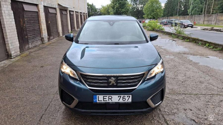 Zaļš Peugeot 5008 2019 Viļņa, ar dzinēja tilpumu 1.20 L un nobraukumu 130 tūkst. km par 7900 €, foto 12 vietnē AUTOMOTO.COM.LV
