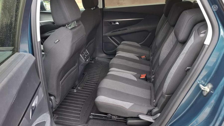 Zaļš Peugeot 5008 2019 Viļņa, ar dzinēja tilpumu 1.20 L un nobraukumu 130 tūkst. km par 7900 €, foto 17 vietnē AUTOMOTO.COM.LV