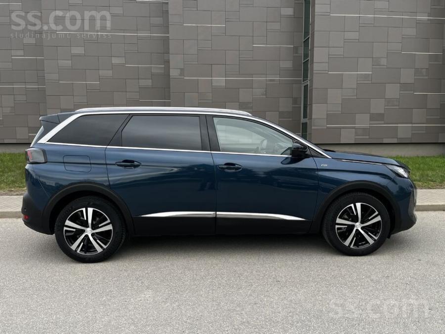 Zaļš Peugeot 5008 2021 Rīga, ar dzinēja tilpumu 1.50 L un nobraukumu 125 tūkst. km par 18500 €, foto 3 vietnē AUTOMOTO.COM.LV