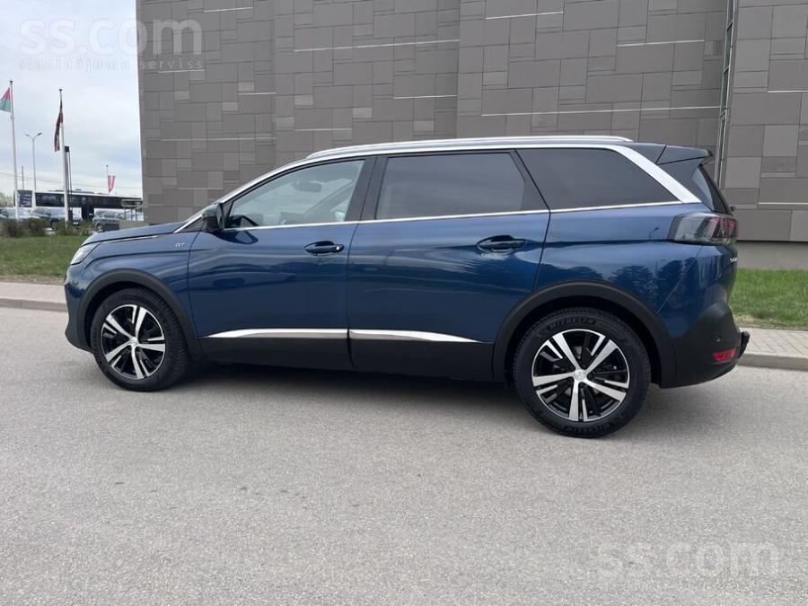 Zaļš Peugeot 5008 2021 Rīga, ar dzinēja tilpumu 1.50 L un nobraukumu 125 tūkst. km par 18500 €, foto 6 vietnē AUTOMOTO.COM.LV