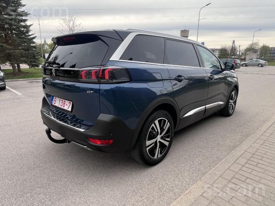 Zaļš Peugeot 5008 2021 Rīga, ar dzinēja tilpumu 1.50 L un nobraukumu 125 tūkst. km par 18500 €, foto 8 vietnē AUTOMOTO.COM.LV