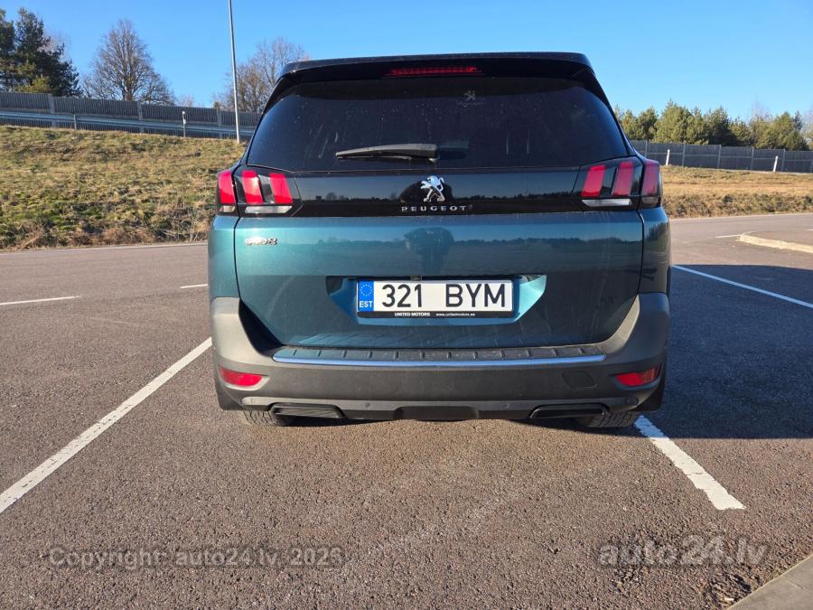 Zaļš Peugeot 5008 2019 Tallina, ar dzinēja tilpumu 1.50 L un nobraukumu 107 tūkst. km par 16990 €, foto 7 vietnē AUTOMOTO.COM.LV