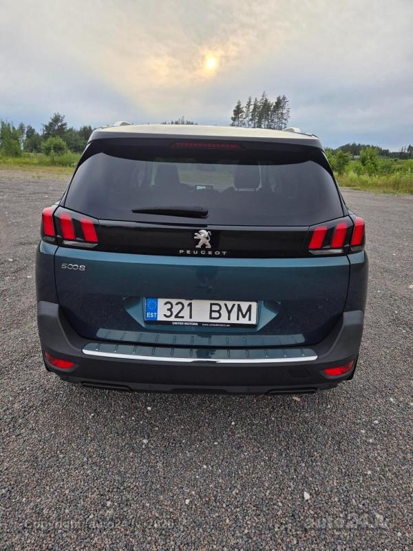 Zaļš Peugeot 5008 2019 Tallina, ar dzinēja tilpumu 1.50 L un nobraukumu 110 tūkst. km par 15200 €, foto 5 vietnē AUTOMOTO.COM.LV