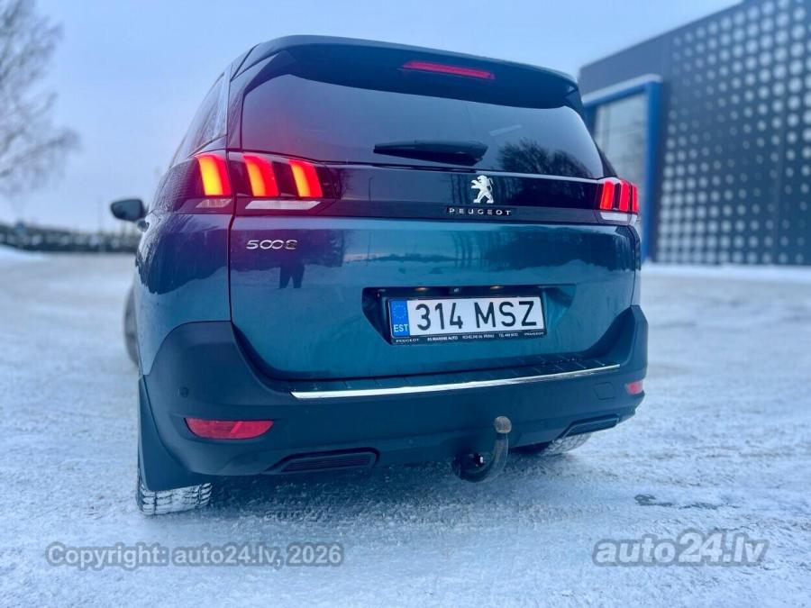 Zaļš Peugeot 5008 2020 Tartu, ar dzinēja tilpumu 1.50 L un nobraukumu 173 tūkst. km par 17800 €, foto 4 vietnē AUTOMOTO.COM.LV