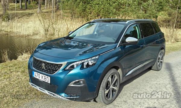 Zaļš Peugeot 5008 2020 Tartu, ar dzinēja tilpumu 1.50 L un nobraukumu 139 tūkst. km par 16900 €, foto  vietnē AUTOMOTO.COM.LV