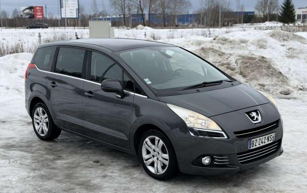 Pelēks Peugeot 5008 2011 Tauragė, ar dzinēja tilpumu 2.00 L un nobraukumu 265 tūkst. km par 3400 €, foto 5 vietnē AUTOMOTO.COM.LV