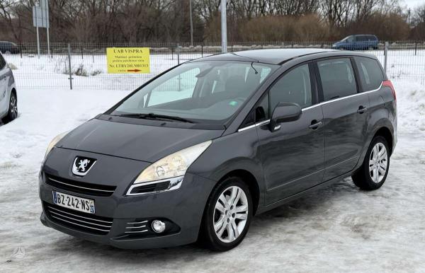 Pelēks Peugeot 5008 2011 Tauragė, ar dzinēja tilpumu 2.00 L un nobraukumu 265 tūkst. km par 3400 €, foto 7 vietnē AUTOMOTO.COM.LV