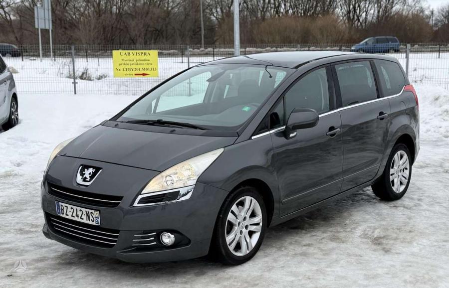 Pelēks Peugeot 5008 2011 Tauragė, ar dzinēja tilpumu 2.00 L un nobraukumu 265 tūkst. km par 3400 €, foto 7 vietnē AUTOMOTO.COM.LV