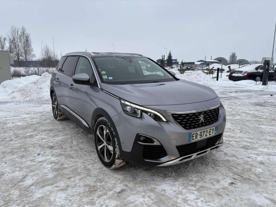 Pelēks Peugeot 5008 2017 Tauragė, ar dzinēja tilpumu 2.00 L un nobraukumu 250 tūkst. km par 11000 €, foto 3 vietnē AUTOMOTO.COM.LV