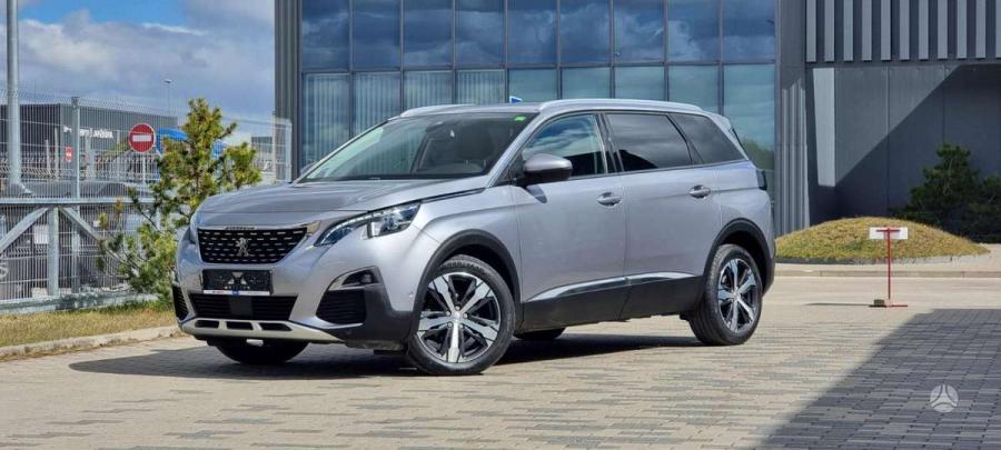 Pelēks Peugeot 5008 2017 Šauļi, ar dzinēja tilpumu 1.60 L un nobraukumu 177 tūkst. km par 12200 €, foto 5 vietnē AUTOMOTO.COM.LV