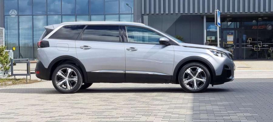 Pelēks Peugeot 5008 2017 Šauļi, ar dzinēja tilpumu 1.60 L un nobraukumu 177 tūkst. km par 12200 €, foto 13 vietnē AUTOMOTO.COM.LV