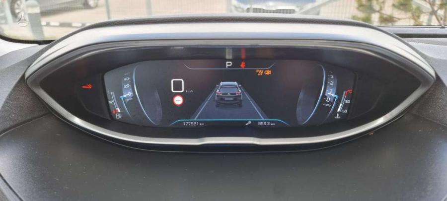 Pelēks Peugeot 5008 2017 Šauļi, ar dzinēja tilpumu 1.60 L un nobraukumu 177 tūkst. km par 12200 €, foto 21 vietnē AUTOMOTO.COM.LV