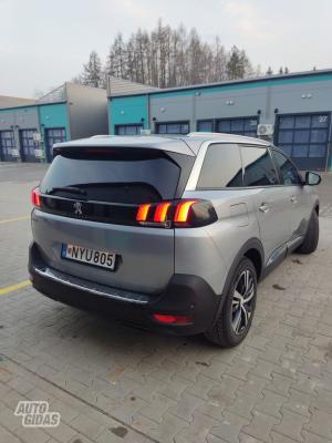 Pelēks Peugeot 5008 2017 Viļņa, ar dzinēja tilpumu 1.20 L un nobraukumu 135 tūkst. km par 10700 €, foto 22 vietnē AUTOMOTO.COM.LV