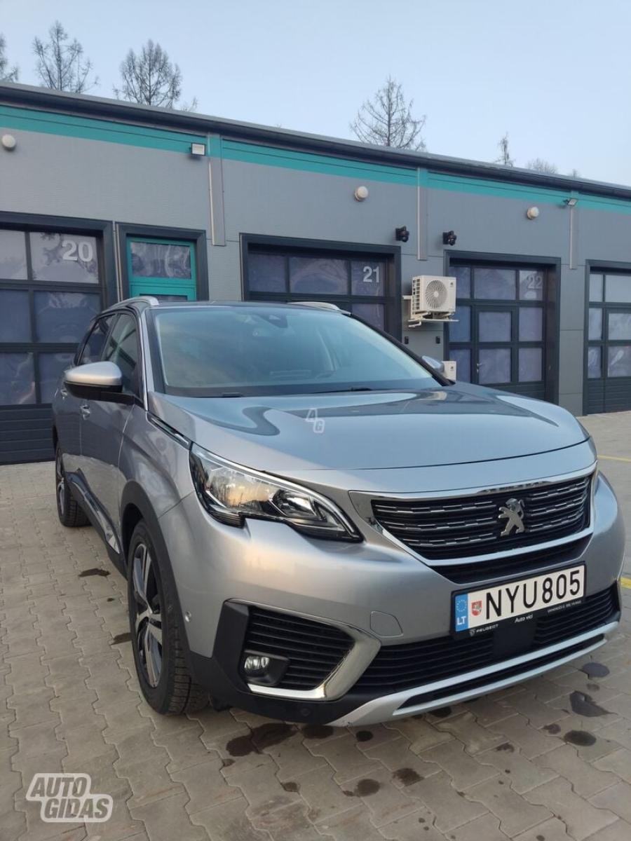 Pelēks Peugeot 5008 2017 Viļņa, ar dzinēja tilpumu 1.20 L un nobraukumu 135 tūkst. km par 10700 €, foto 29 vietnē AUTOMOTO.COM.LV