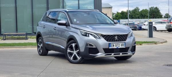 Pelēks Peugeot 5008 2017 Šauļi, ar dzinēja tilpumu 1.60 L un nobraukumu 177 tūkst. km par 12200 €, foto 1 vietnē AUTOMOTO.COM.LV