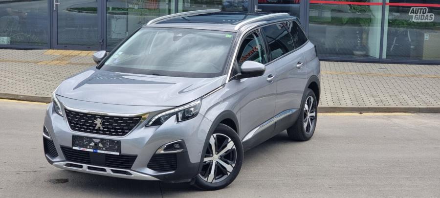 Grey Peugeot 5008 2017 in Siauliai, with an engine capacity of 1.60 L and mileage of 177 thousand km for 12200 €, photo 3 on AUTOMOTO.COM.LV