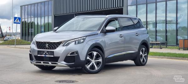 Pelēks Peugeot 5008 2017 Šauļi, ar dzinēja tilpumu 1.60 L un nobraukumu 177 tūkst. km par 12200 €, foto 7 vietnē AUTOMOTO.COM.LV