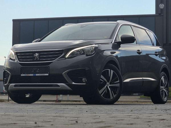 Grey Peugeot 5008 2017 in Siauliai, with an engine capacity of 2.00 L and mileage of 225 thousand km for 12900 €, photo 4 on AUTOMOTO.COM.LV