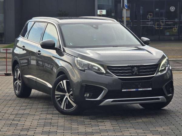 Grey Peugeot 5008 2017 in Siauliai, with an engine capacity of 2.00 L and mileage of 225 thousand km for 12900 €, photo 5 on AUTOMOTO.COM.LV